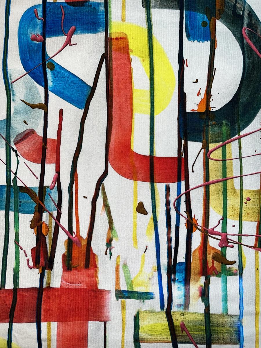 French Terry Impression Digitale — Maison du Haut Mercier